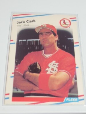 JACK CLARK 1988 Fleer #26. CARDS | eBay