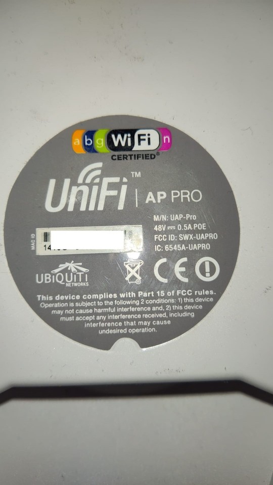 Lot of 3x Ubiquity Unify AP PRO Active PoE WiFi access points | eBay