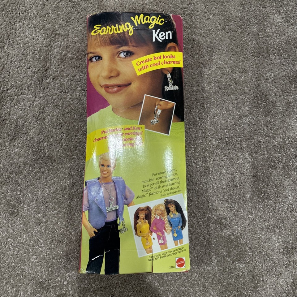 1992 BARBIE EARRING MAGIC KEN 2290 NRFB! | eBay