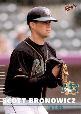 2000 Myrtle Beach Pelicans Multi-Ad #3 Scott Bronowicz Pittsburgh ...