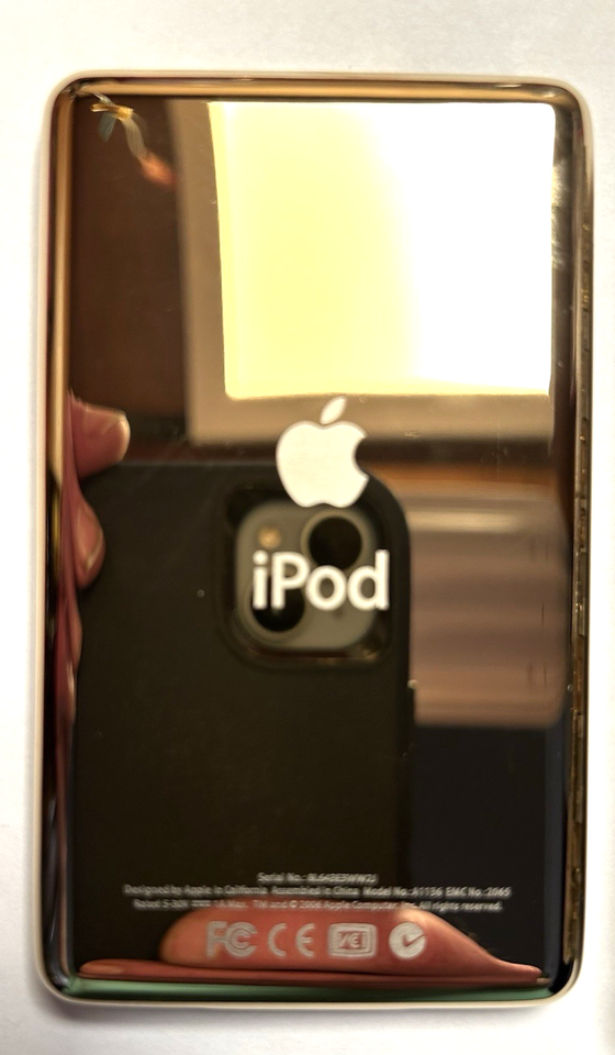 APPLE iPOD CLASSIC 7th Generation Atomic Gold Sparkler 256GB SSD Mega ...