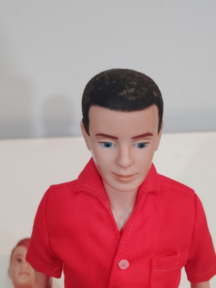 Vintage Mattel 1960s Barbie Ken Friend Allan Doll And Clothes Lot Best ...