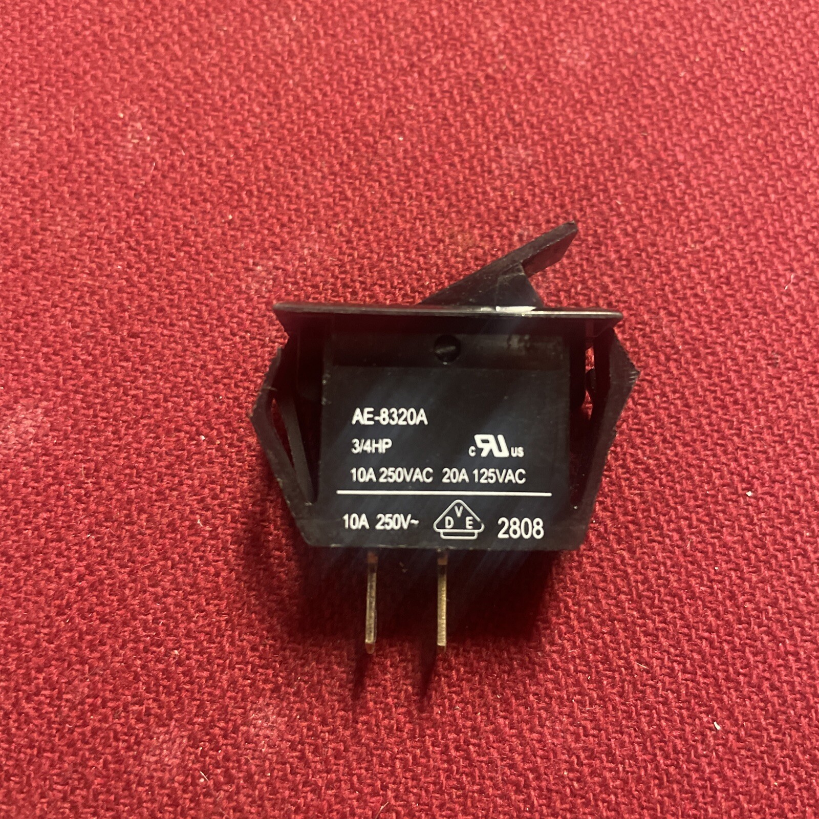 Goodman Amana Furnace 0130M00243, AE-8320A 3/4 HP Interlock Door Switch ...