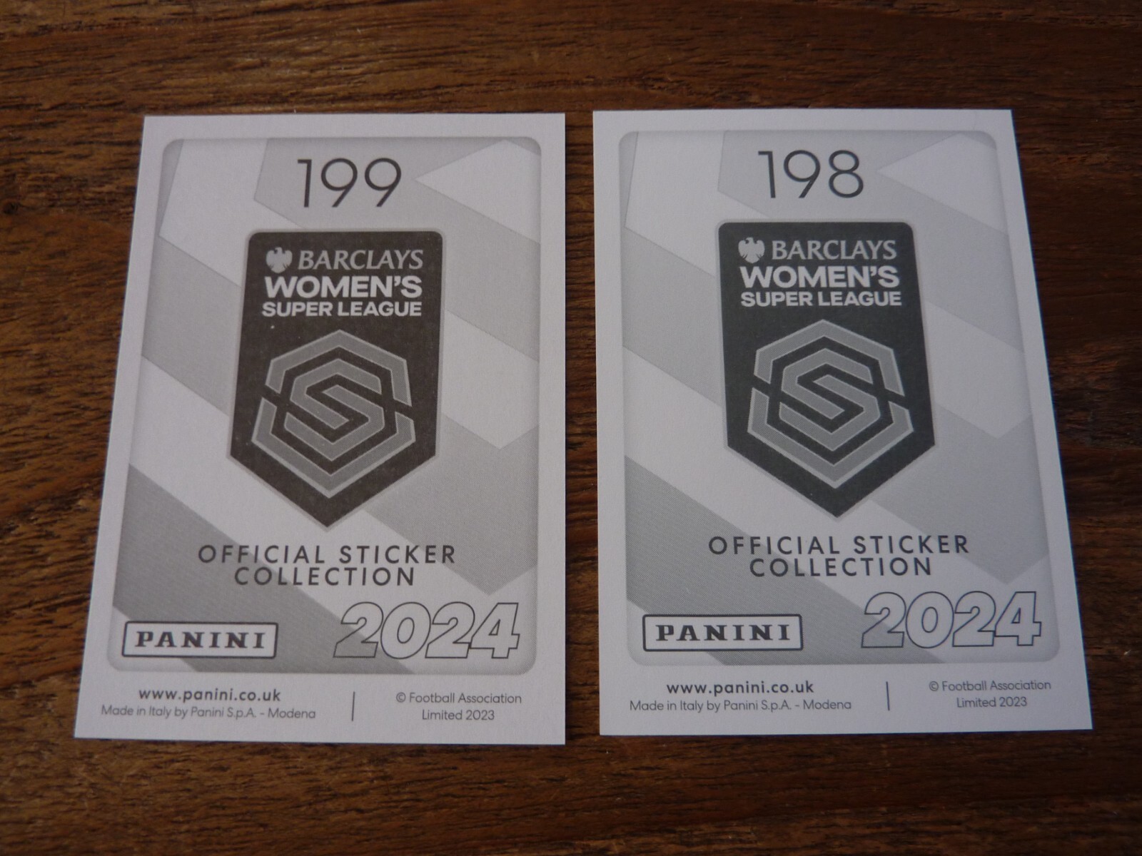 Panini Womens Super League 2024 Football Stickers WSL - Nos 1-200 Pick ...