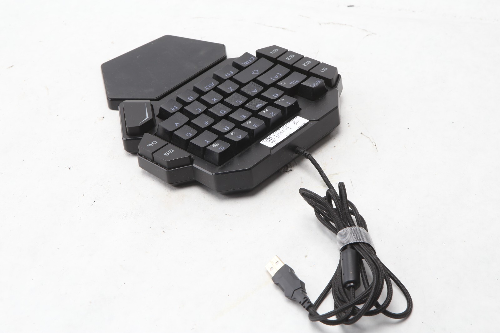 Miracle Snail: RGB One-Hand Mechanical Gaming Keyboard, USB Wired M43 ...