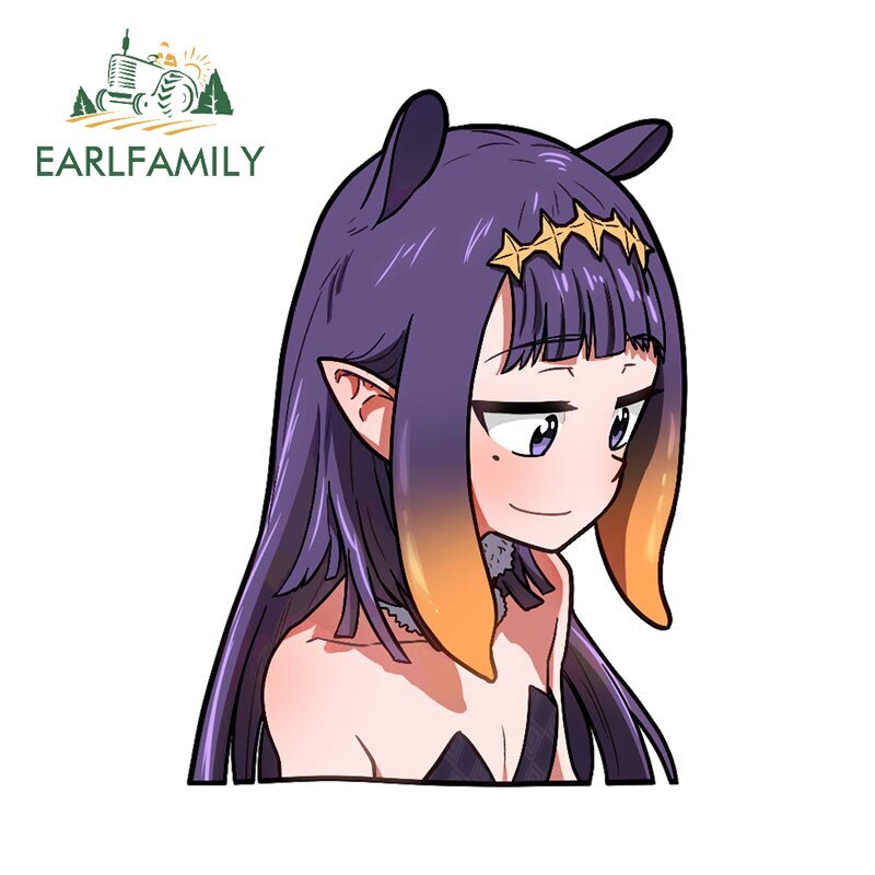 EARLFAMILY 5.1" Ninomae Ina nis Hololive Car Stickers Anime Caravan DIY ...