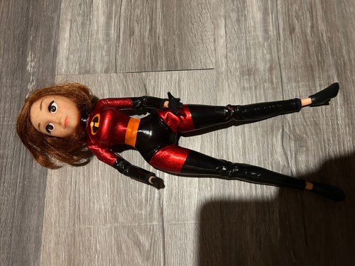 The Incredibles 2 Elastigirl 11” Articulated Doll FIGURE ~ black/RED ...