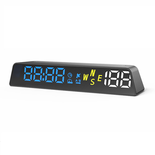 Digital GPS Speedometer Car Head Up Display HUD Overspeed Alarm Meter ...