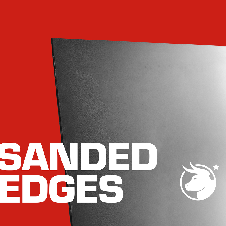 18 Gauge Mild Steel Sheet Metal 24x36. 1 PC. Sanded edges | eBay