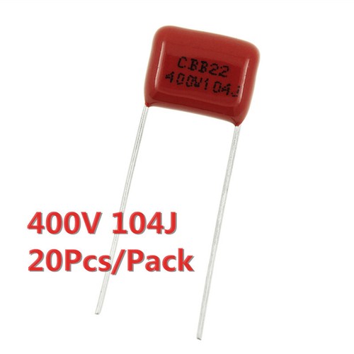 20Pcs CBB22 CBB Capacitor 104J 400V 0.1UF 100NF P=10mm | eBay