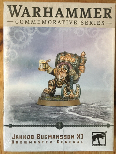 Jakkob Bugmansson Brewmaster General-NIB-OOP-Dwarf-Duardin-Warhammer ...