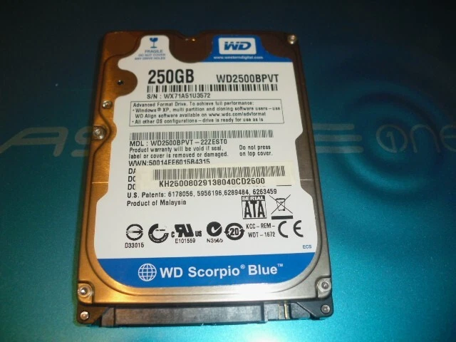 Laptop Hard Drive Acer