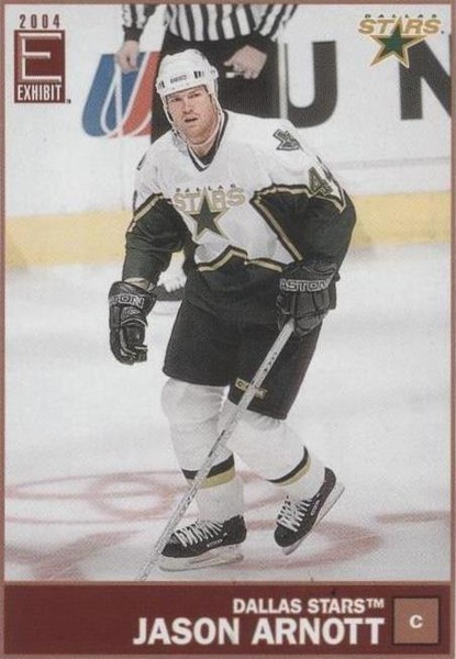 2003-04 Pacific Exhibit - Blue Back #46 Jason Arnott /275 for sale ...