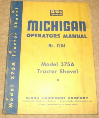 Manuals & Books - Clark Michigan