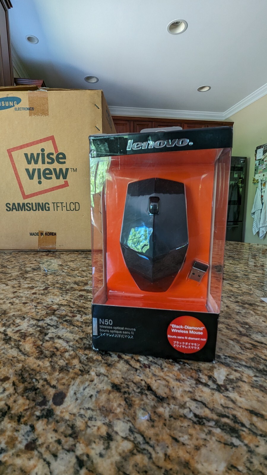 Lenovo Wireless Mouse N50 Black Diamond 0C41072 888014322 | eBay