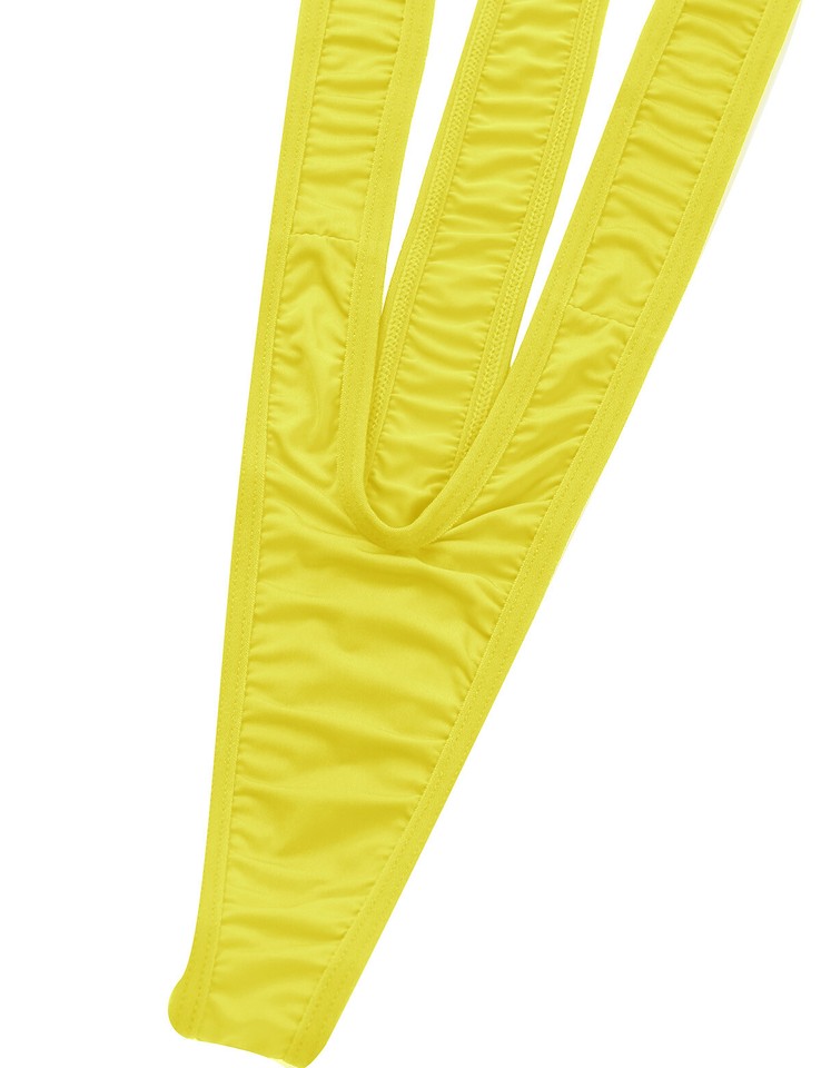 Sexy Women Sling Shot Monokini Micro Bikini Thong Beachwear Swimwear ...