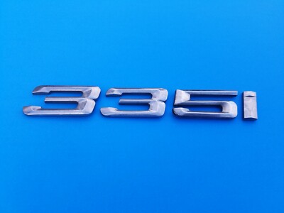 06 07 08 09 10 11 BMW 335I 335 I REAR GATE LID EMBLEM LOGO BADGE USED ...