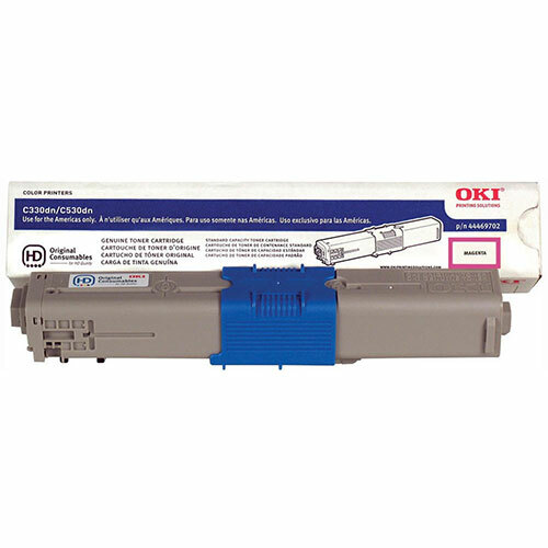 OkiData C330DN Magenta Toner Cartridge (OEM) 3.000 Pages [Electronics ...
