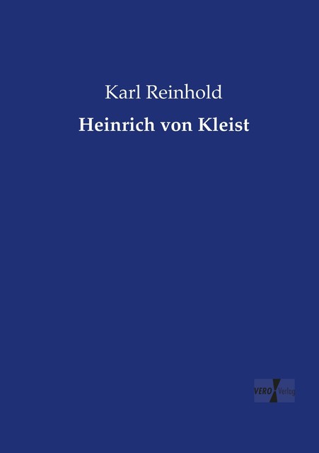 Heinrich von Kleist von Karl Reinhold (2019, Taschenbuch) online kaufen ...