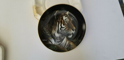 COLLECTIBLE HAMILTON PLATE NATURE'S MAJESTIC CATS "SIBERIAN TIGER" 1993 ...