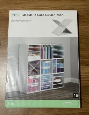 Simply Tidy Modular X Cube Divider Insert | eBay