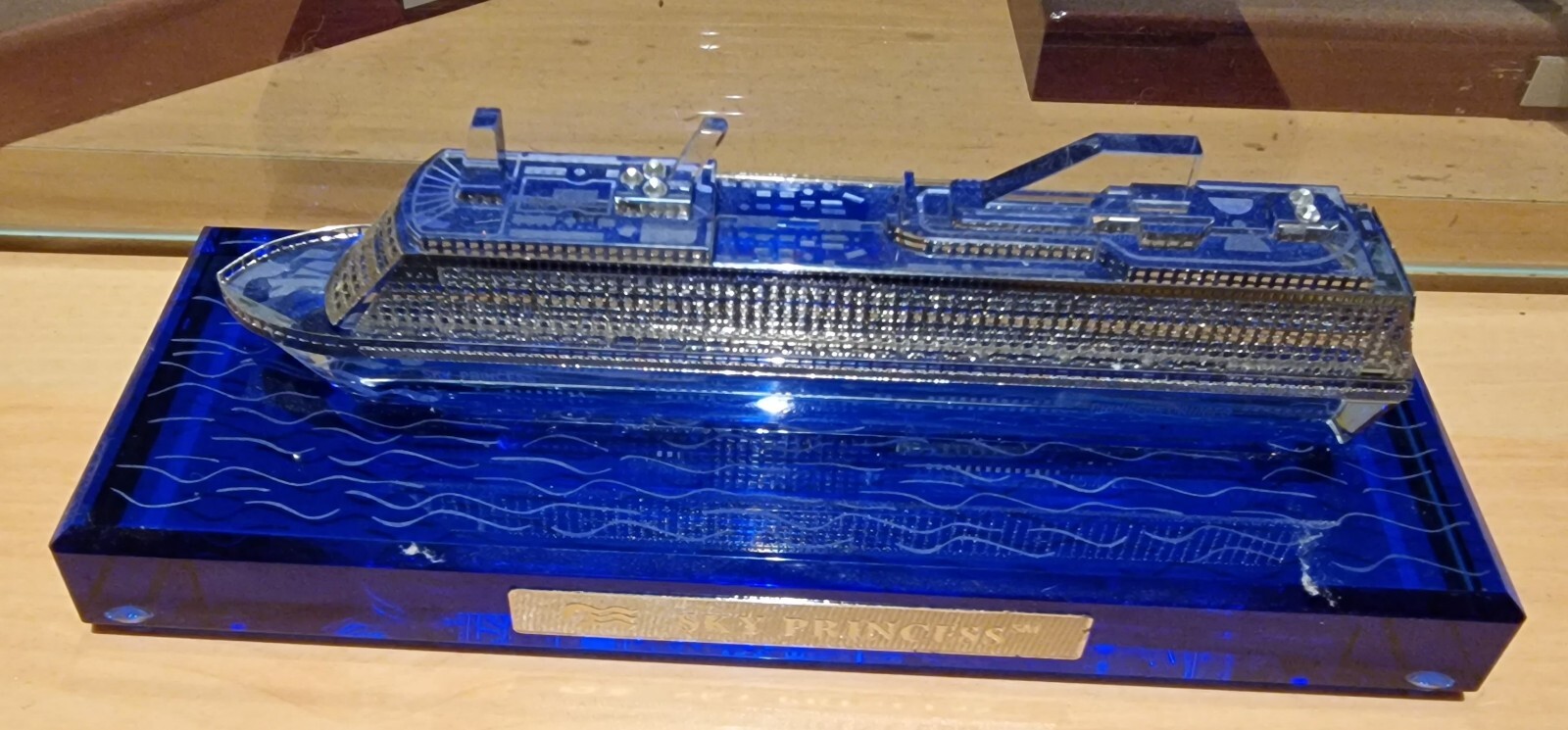 Sky Princess Crystal Cruise Ship Model | eBay
