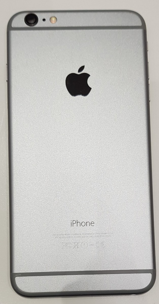 Iphone 6 Space Grey Back