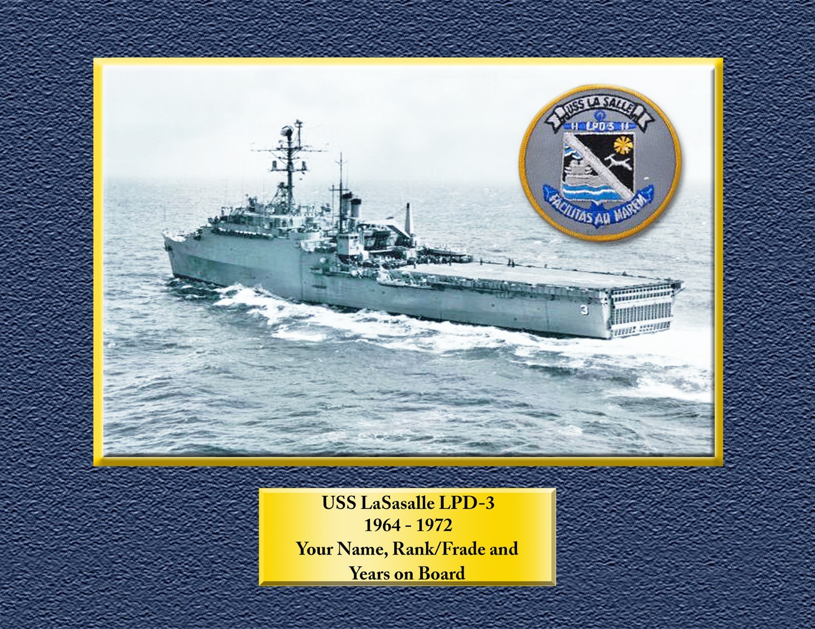 USS Manley DD 940 Custom Personalized Print of US Navy Gift Idea | eBay