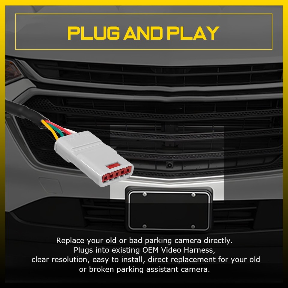 170° Front View Reverse Backup Parking Camera For Chevrolet Traverse ...
