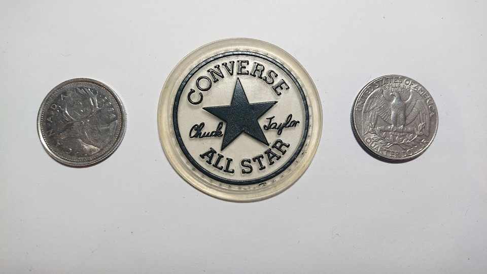 Vintage Converse All Star Chuck Taylor Running Shoe Clear Rubber ...