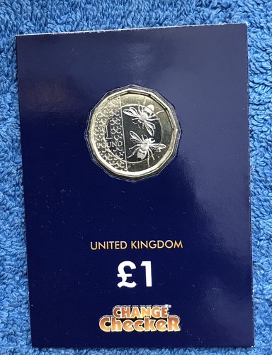 2025 £1 Pound Coin King Charles lll Bees one pound lefty Circulated ...