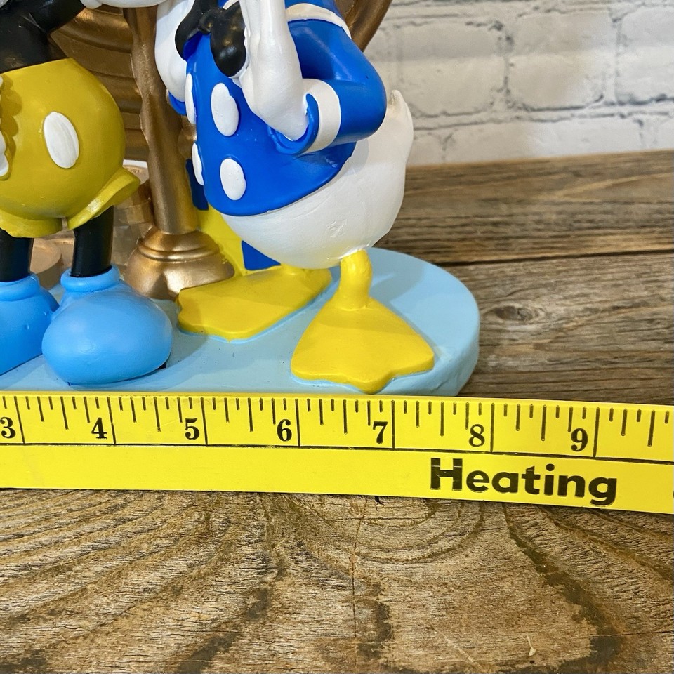 NEW Disney Mickey Mouse Donald Duck Hanukkah Menorah Figurine Dreidel ...