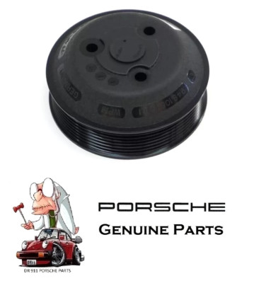Porsche Cayenne 08-14 Engine Coolant Water Pump Pulley 94810609101 ...