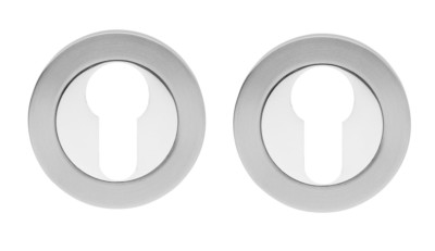 George Boyd Euro Profile Escutcheon 50 x 10mm Keyhole Cover Satin ...