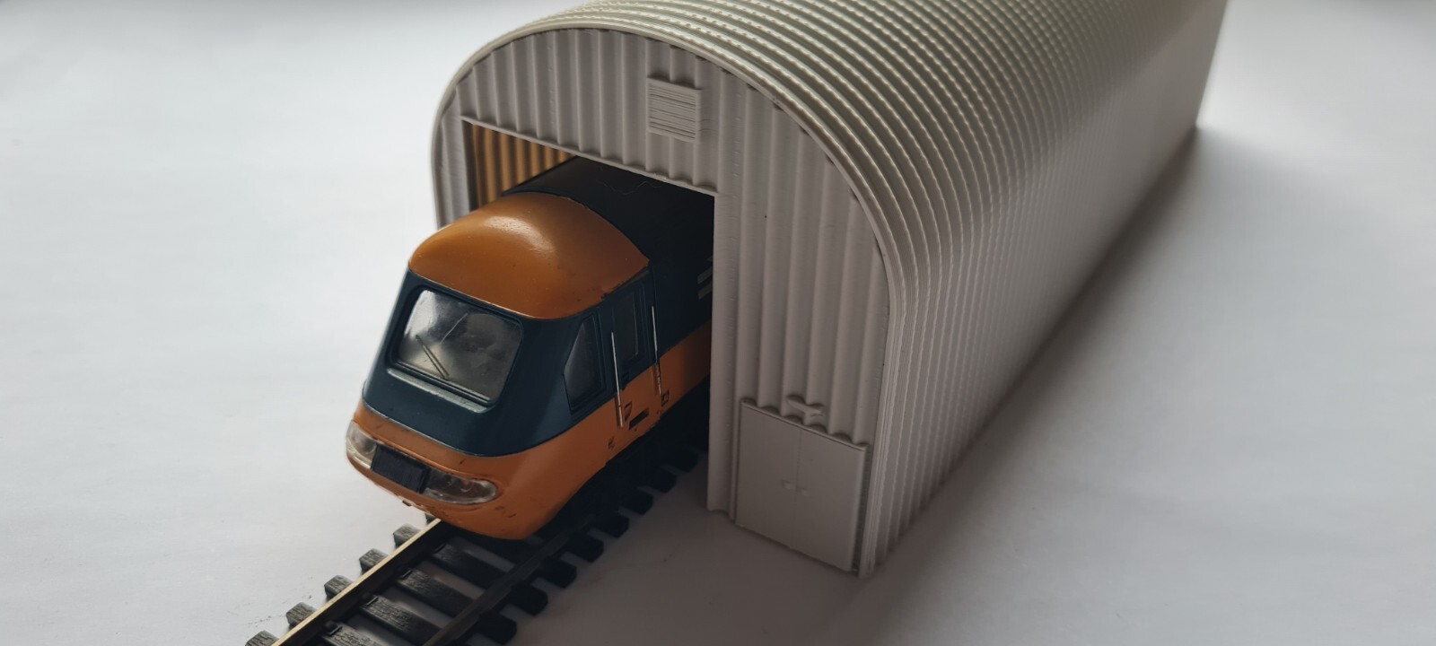 Model Railway Single Track Loco Shed / Garage Building OO Gauge 1:76 | eBay