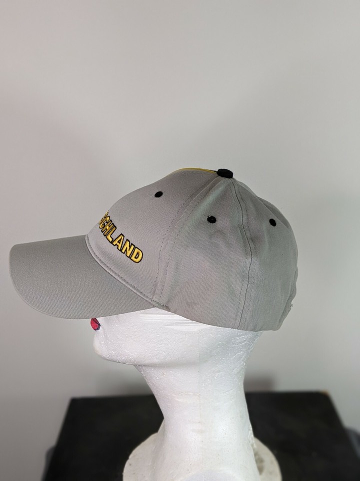 Germany Hat Deutschland Adjustable Baseball Cap Gray Flag Embroidered ...