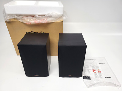 Pair of Polk Audio R15 Bookshelf Speakers Up to 100W@8Ω, 5.25" Woofer ...