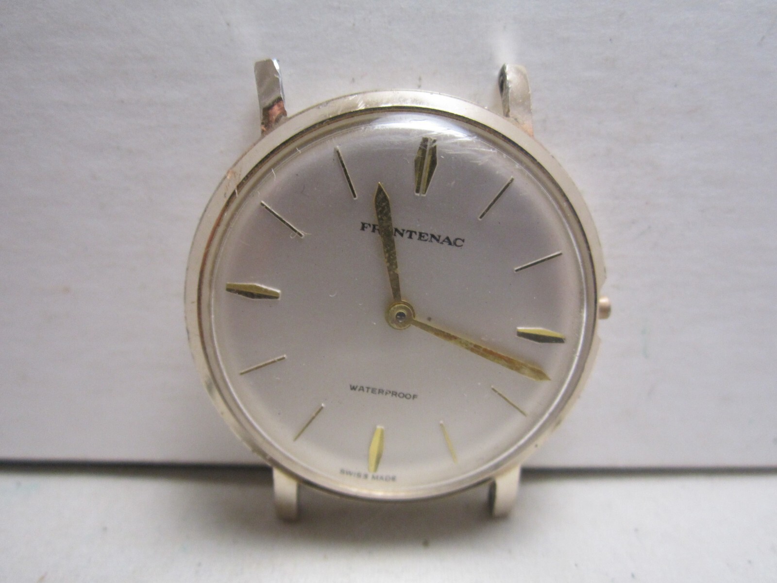 Frontenac Swiss Men's Wind-Up Watch For Parts or Repair. | eBay