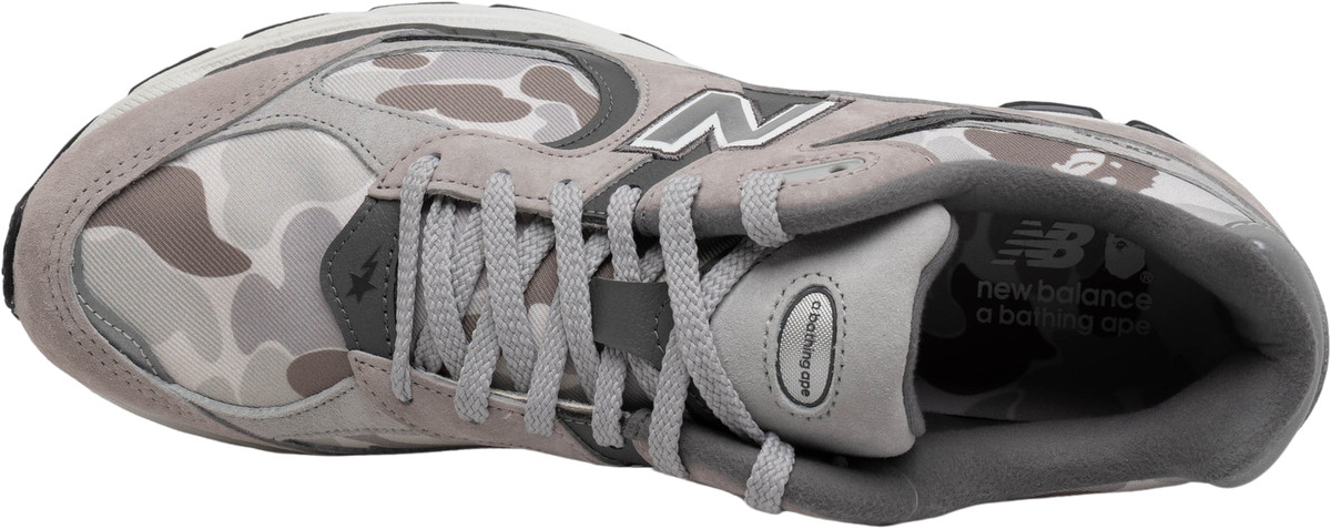 New Balance BAPE x 2002R Apes Together Strong - Grey Camo for Sale ...