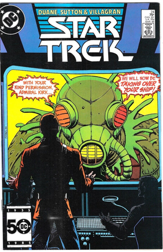 Star Trek Comic 24 Copper Age First Print 1985 Diane Duane Tom Sutton Wolfman DC | eBay