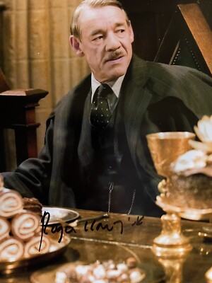 Barty Crouch Roger Lloyd Pack Harry Potter Goblet of Fire Autograph 8x10 | eBay