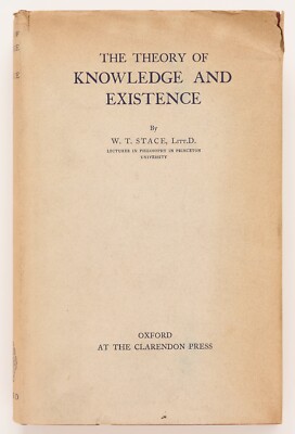 THEORY OF KNOWLEDGE AND EXISTENCE - W. T. Stace - Oxford, 1932 | eBay UK