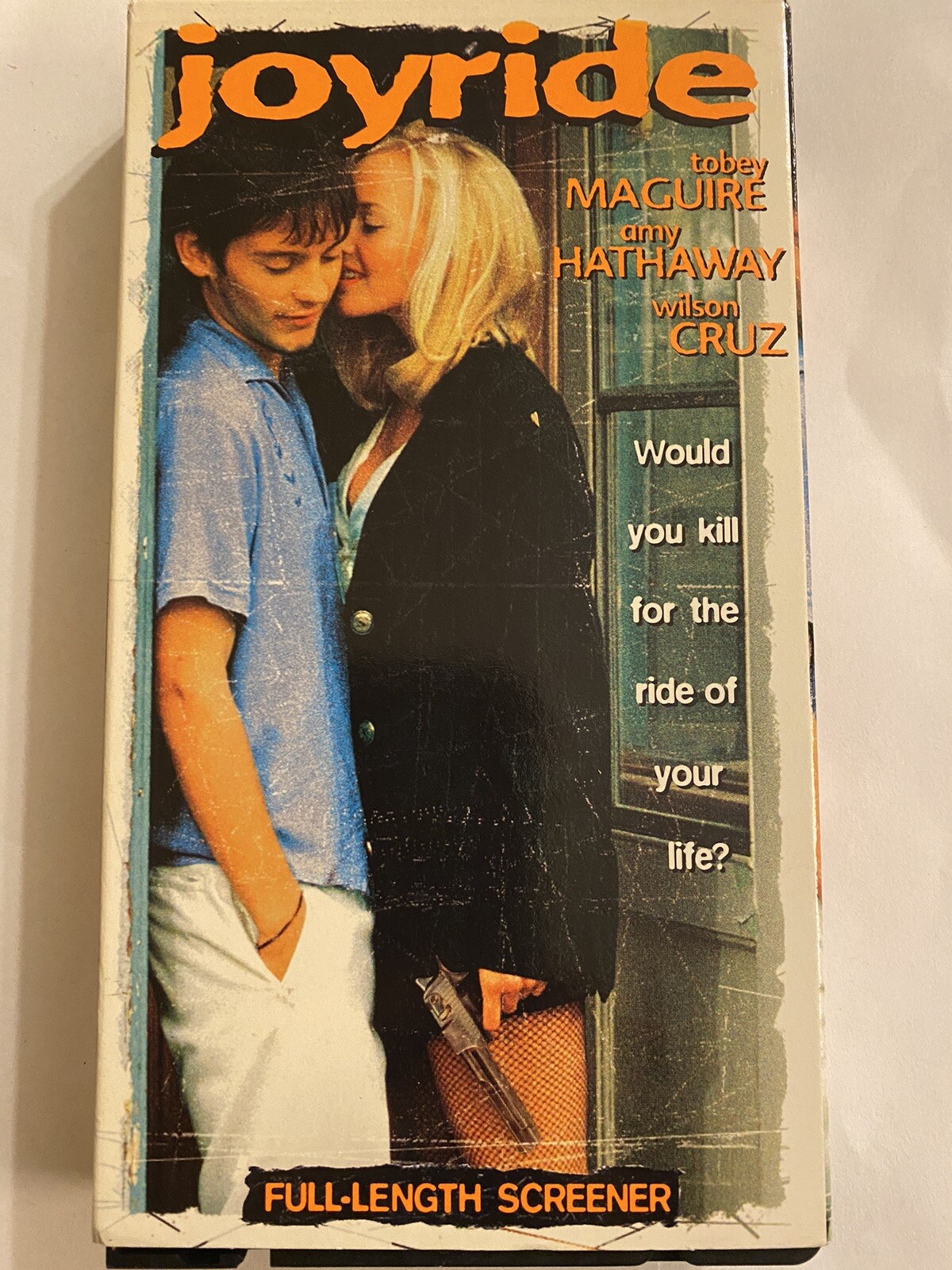 JOYRIDE VHS LIVE 1997 Amy Hathaway Tobey Maguire Rare Promo Screener ...