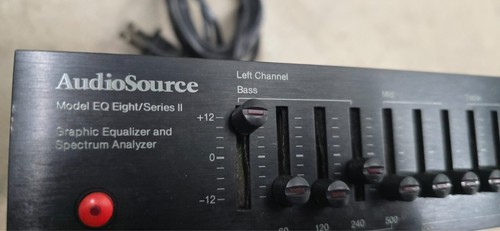 AudioSource Model EQ Eight/Series II Stereo Graphic Equalizer READ/SEE ...