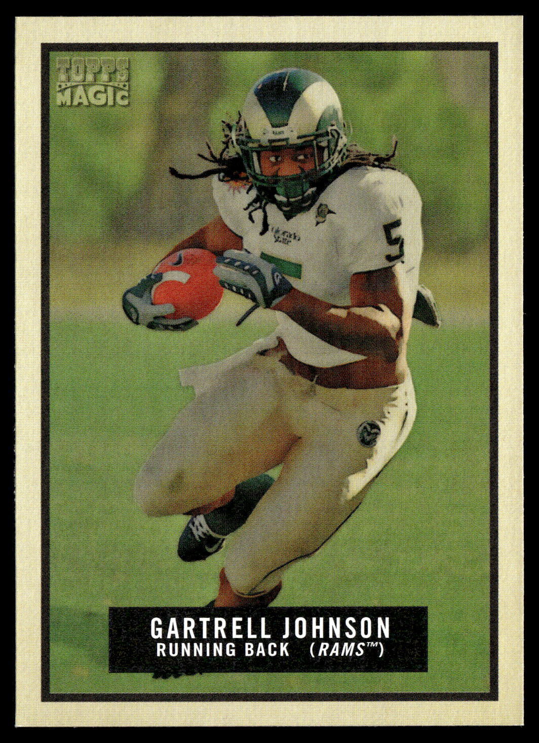 2009 Topps Magic Gartrell Johnson #20 Rookie RC Colorado State Rams | eBay
