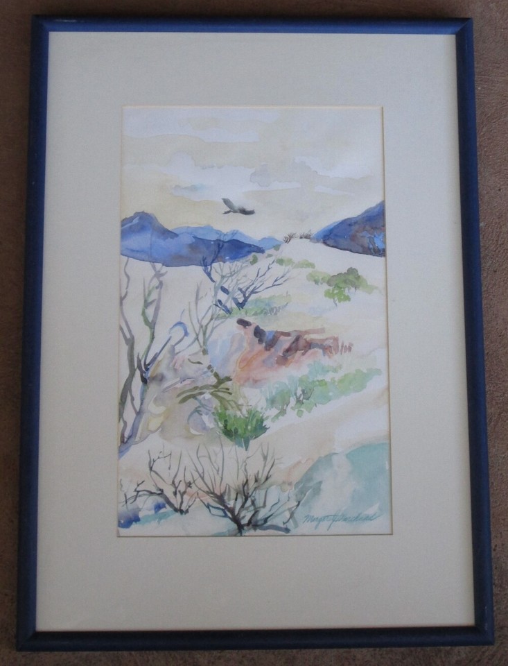 DELPHI, INDIANA, ARTIST MARGARET J. MARCHAND WATERCOLOR PAINTING, CARROLL COUNTY | eBay