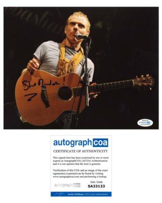 Stuart Murdoch "Belle & Sebastian" AUTOGRAPH Signed 8x10 Photo D ACOA ...