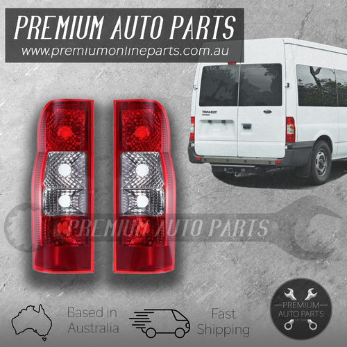 Rear Tail Light Lamp PAIR LH + RH suits Ford Transit Van 2006 - 2014 VM ...