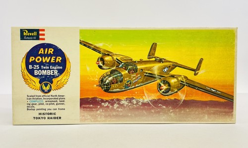 Revell B-25 Twin Engine Bomber 1:64 Plastic Model Kit H-136:130 New ...
