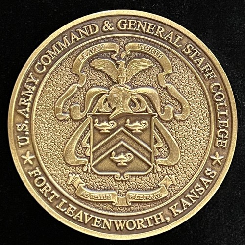 US Army Command & General Staff College Challenge Coin | eBay